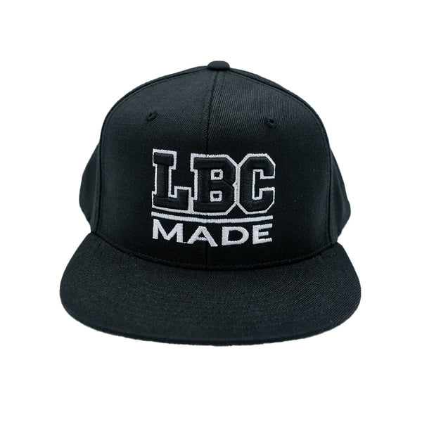 LBC Made Black Snapback – Long Beach Clothing Co.