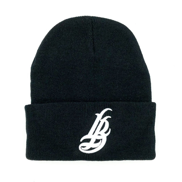 Cursive LB Black Long Beanie – Long Beach Clothing Co.